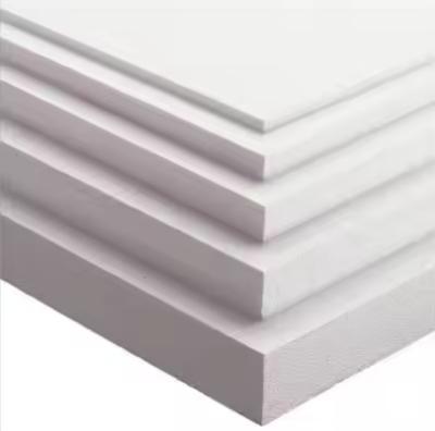 China White PVC Foam Board Interior Decoration Material Customized for sale