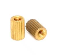 China Lightweight Copper Female Threaded Adapter Copper Insert M2.5-M6 For Manufacturing Industries for sale