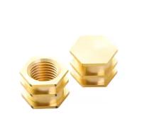 China M2-M10 Female Threaded Fitting Hexagon Injection Double Groove for sale