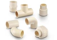 China Heat Resistant Cpvc Pipe Tee Water Supply PVC Pipe And Fittings For Industrial Systems for sale