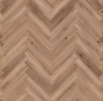 China Fireproof Herringbone LVT Floor Self Adhesion Easy Clean LVT Floor for sale