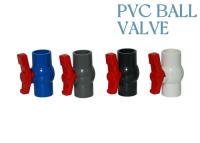 China Lightweight PVC Compact Ball Valve For Building Material Used Swimming Pools Manual Control for sale