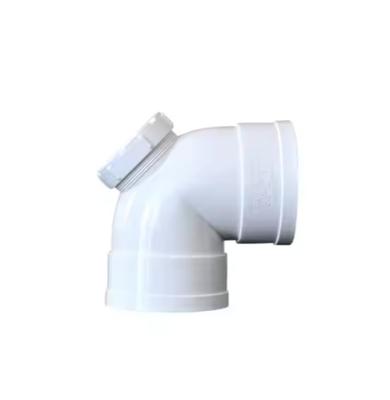 China 90 Degree CPVC Elbow Pipe With Inspection Door For Drainage for sale
