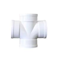 China CPVC 4-way Reducing Pipe For Drainage Garden Plastic Fittings Accessories for sale