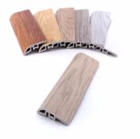 China WPC / PVC Interior Skirting Line Indoor Decaration Baseboard Modern Design for sale