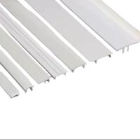 China PVC Interior Extruded Trim Strips Plastic Extrusion Tubes PVC Angle Profiles for sale