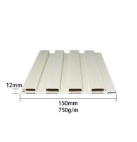 China Wpc Fluted Wall Panel Waterproof Easy-Cleaned Indoor Wall Decoration for sale