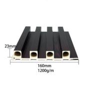 China WPC Wall Panel For Interior Use Home/Office Waterproof  Fluted Wall Panel for sale