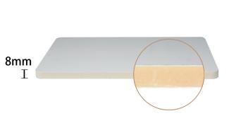 China 8mm Thickness Seamless Sheet WPC Board Customize Surface Waterproof Wall Board for sale