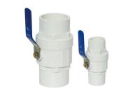 China 1/2 4 Inch Size Pvc Ball Valve Pvc Ball Valve Plastic Pvc Material Pvc Valve for Water Agriculture Garden Irrigation Fittings Aquarium Water Supply Tube Joint for sale