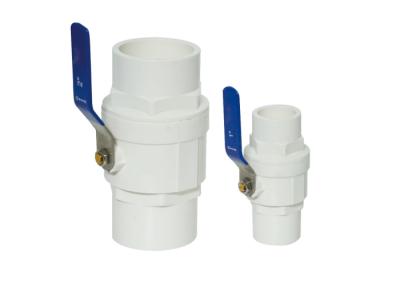China 1/2 4 Inch Size Pvc Ball Valve Pvc Ball Valve Plastic Pvc Material Pvc Valve for Water Agriculture Garden Irrigation Fittings Aquarium Water Supply Tube Joint for sale