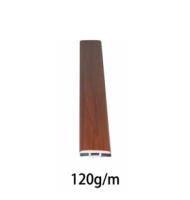 China 120g/M WPC Wood Tube Skirt Line For WPC Wall Panel Interior Decaration L Clip for sale