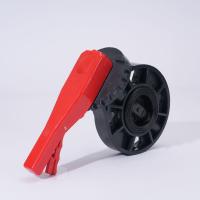 China DIN Standard UPVC Butterfly Valve with ISO Certificate for Industrial and Water Supply Applications for sale