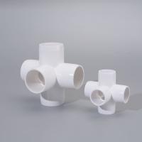 China 3D Five-Way PVC Pipe Fitting for Multi-Plane Pipe Connections for sale