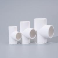 China High Pressure Plastic Fitting Plumbing Fitting PVC plastic Tee  for Water Supply for sale