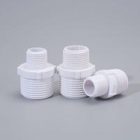 China Leak-Proof PVC Reducing Double Male Thread Nipple for Irrigation Lines for sale