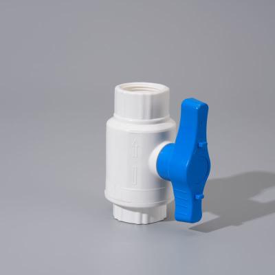China Available ASTM Standard PVC UPVC Socket Plastic  Thread Ball Valve for Farm Agricultural Irrigation Use for sale