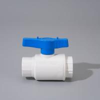 China Water Supply Pipe Fittings Wholesale  PVC Thread Ball Valve for Agricultural Irrigation for sale