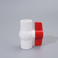 China ASTM Standard Compact PVC Ball Valve Socket Type for Water Supply System for sale
