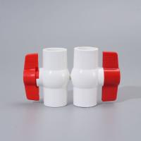 China ASTM Standard PVC Push Fit Ball Valve for Household Cold Water Pipeline for sale
