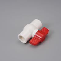 China PVC UPVC Plastic Ball Valve Comprehensive Application in Water Supply, Agriculture and Industrial Water Systems for sale