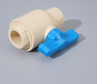 China CPVC Plastic Ball Valve for Industrial Energy Saving Water Circulation Systems for sale