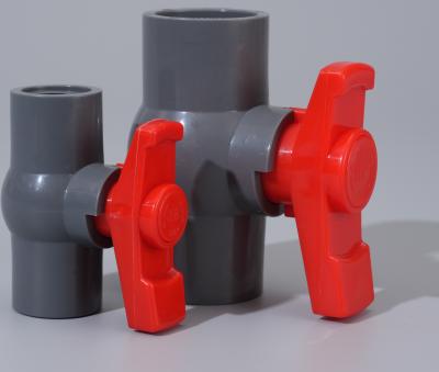China Reliable Sealing PVC Ball Valve for Long-term Water Operation for sale