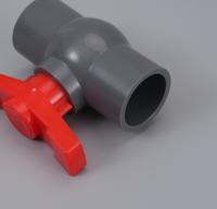 China Simple Structure PVC Ball Valve for Easy Daily Maintenance for sale