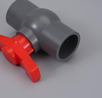 China Simple Structure PVC Ball Valve for Easy Daily Maintenance for sale