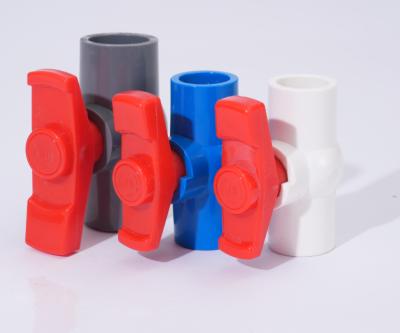 China PVC Plastic Ball Valve for Agricultural Water Delivery Upgrade for sale