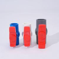 China UPVC Plastic Ball Valve Used in Industrial Pipeline and Aquaculture Water Circulation Projects for sale