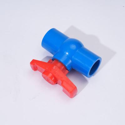 China UPVC Plastic Ball Valve for Industrial Pipeline & Farm Irrigation Water Supply Projects for sale