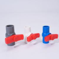 China Industrial UPVC Plastic Ball Valve Used for Pipeline Irrigation and Water Supply Engineering for sale