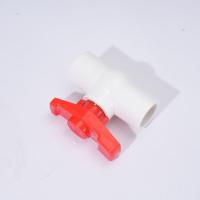 China UPVC Ball Valve Corrosion Resistant for Chemical Wastewater Sewage Treatment Pipeline for sale