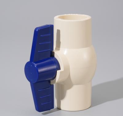 China Economical PVC Plastic Ball Valve for Large Scale Water Projects for sale