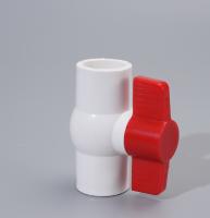China Custom Reducing Thread Customized PVC Plastic Ball Valve for Custom Pool Mixed Size Pipe Connection for sale
