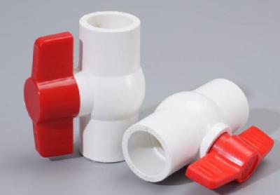 China PVC Ball Valve Eco-friendly Material Irrigation Pipe Valve for farm water supply for sale