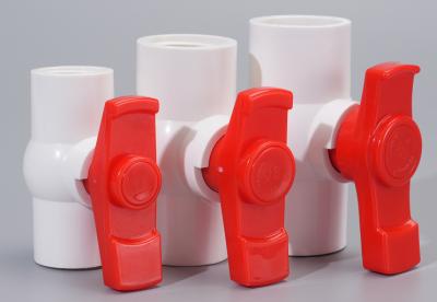 China Plastic PVC Ball Valve China Supplier Light Weight Agriculture Irrigation Industrial Pipeline Fitting for sale