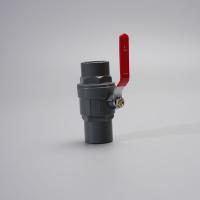 China Water Supply UPVC Female Thread Ball Valve with SS Handle Plumbing Part for sale