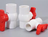 China Install Before Pipeline Pressure Gauge Plastic PVC Ball Valve Agriculture Irrigation Industrial Test for sale