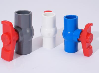 China Building Fire Auxiliary Water Customized PVC Plastic Ball Valve for Custom Fire Fighting Branch Water Pipe for sale