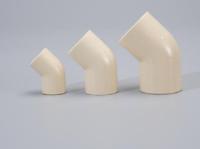 China China Manufactured CPVC 45 Degree Elbow Pipe Fitting for Water Supply Industrial Farm Pipeline for sale