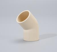China CPVC 45 Degree Elbow High Performance Made in China for Industrial Circulation Water Farm Irrigation for sale