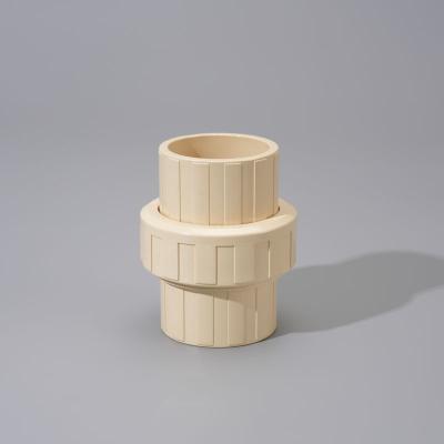China Hot Water Supply CPVC Union Spigot Socket Type Pipe Fitting Plumbing Connector for sale