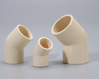 China CPVC 45 Degree Elbow Bulk Supply Made in China for Potable Water Agricultural Irrigation Industry for sale