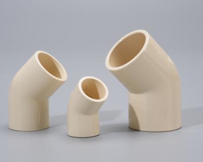 China CPVC 45 Degree Elbow Bulk Supply Made in China for Potable Water Agricultural Irrigation Industry for sale
