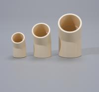 China CPVC 45 Degree Elbow Low Maintenance Suitable for Industrial Piping Agricultural Water Supply for sale