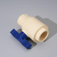 China High Temperature CPVC Single Union Ball Valve For Hot Water Supply System Pipe Fittings for sale