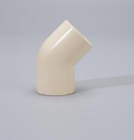 China Flexible Installation CPVC 45 Degree Elbow for Industrial Piping Agriculture Irrigation Water Supply for sale