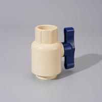 China CPVC Single Union Ball Valve High‑Temperature Resistant for Hot Water Piping for sale
